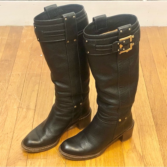 Chloe | Shoes | Chloe Prince Paddington Black Riding Boot 6 | Poshmark